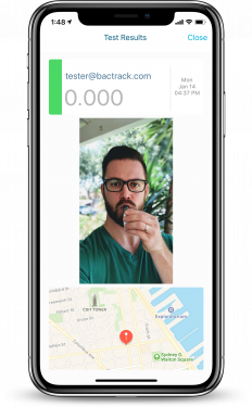 Remote Alcohol Monitoring for iOS and Android - BACtrack View™